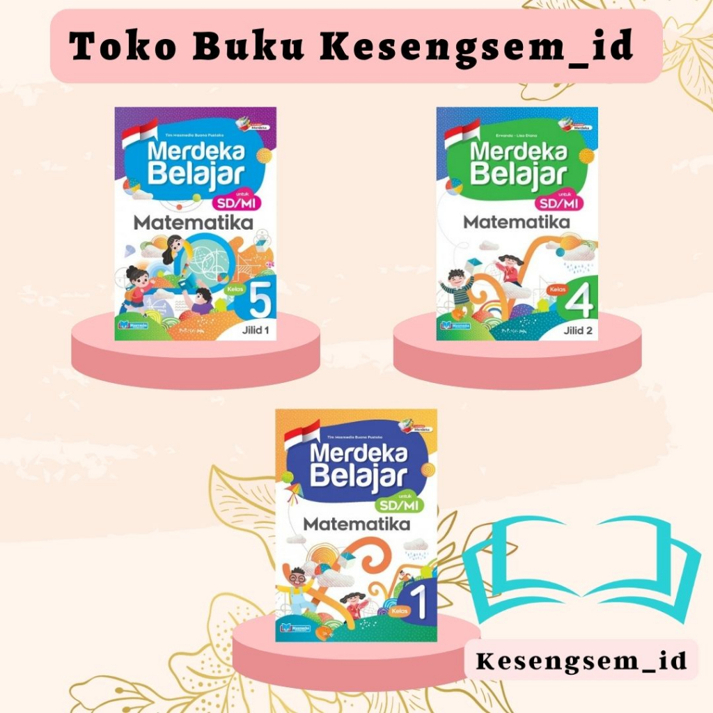 Jual Buku Merdeka Belajar Matematika Kelas 1, 2, 3, 4, 5, 6 SD/MI Kurikulum Merdeka - Masmedia ...