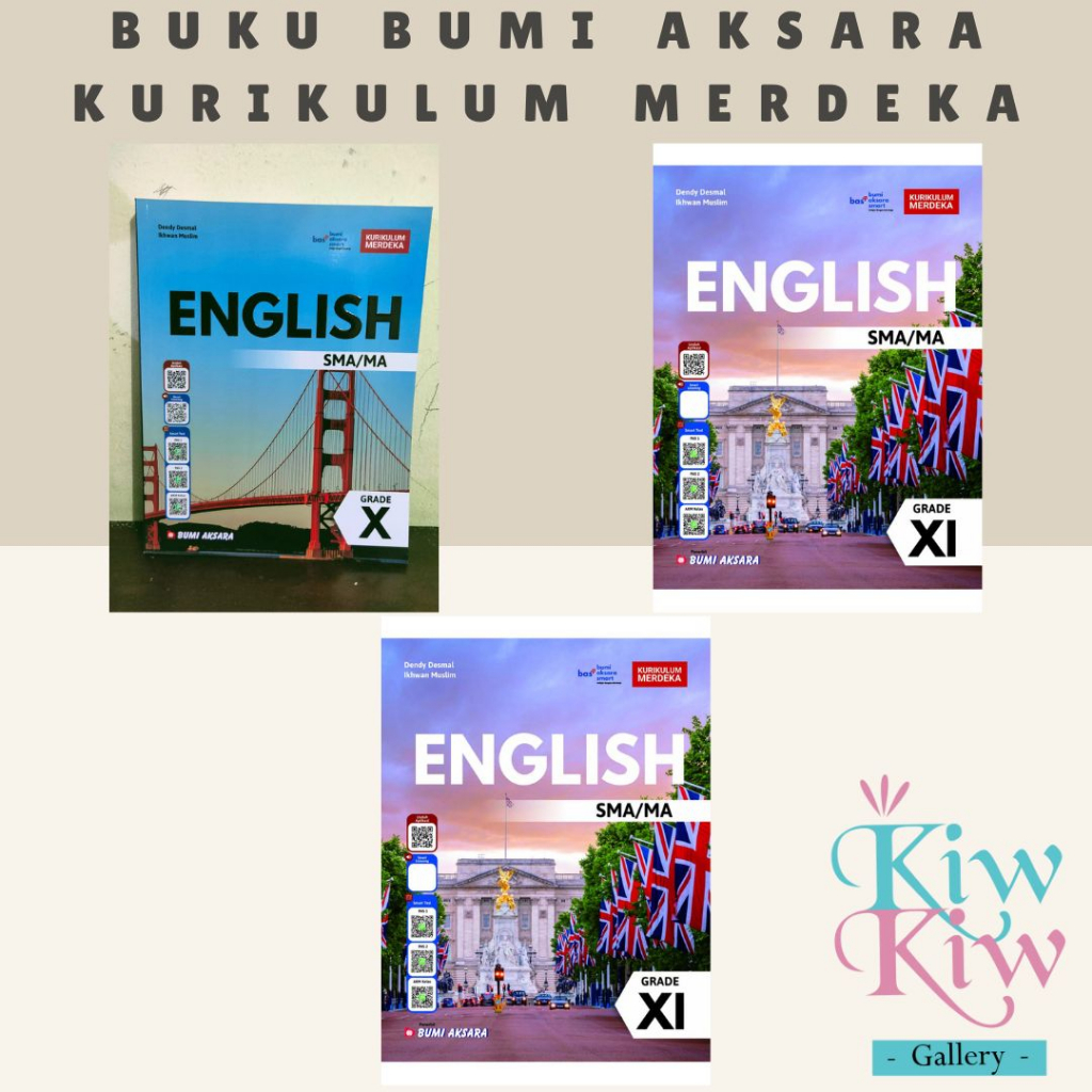 Jual Buku English, Bahasa Inggris Kelas 10, 11, 12 SMA/MA Kurikulum Merdeka - Bumi Aksara ...