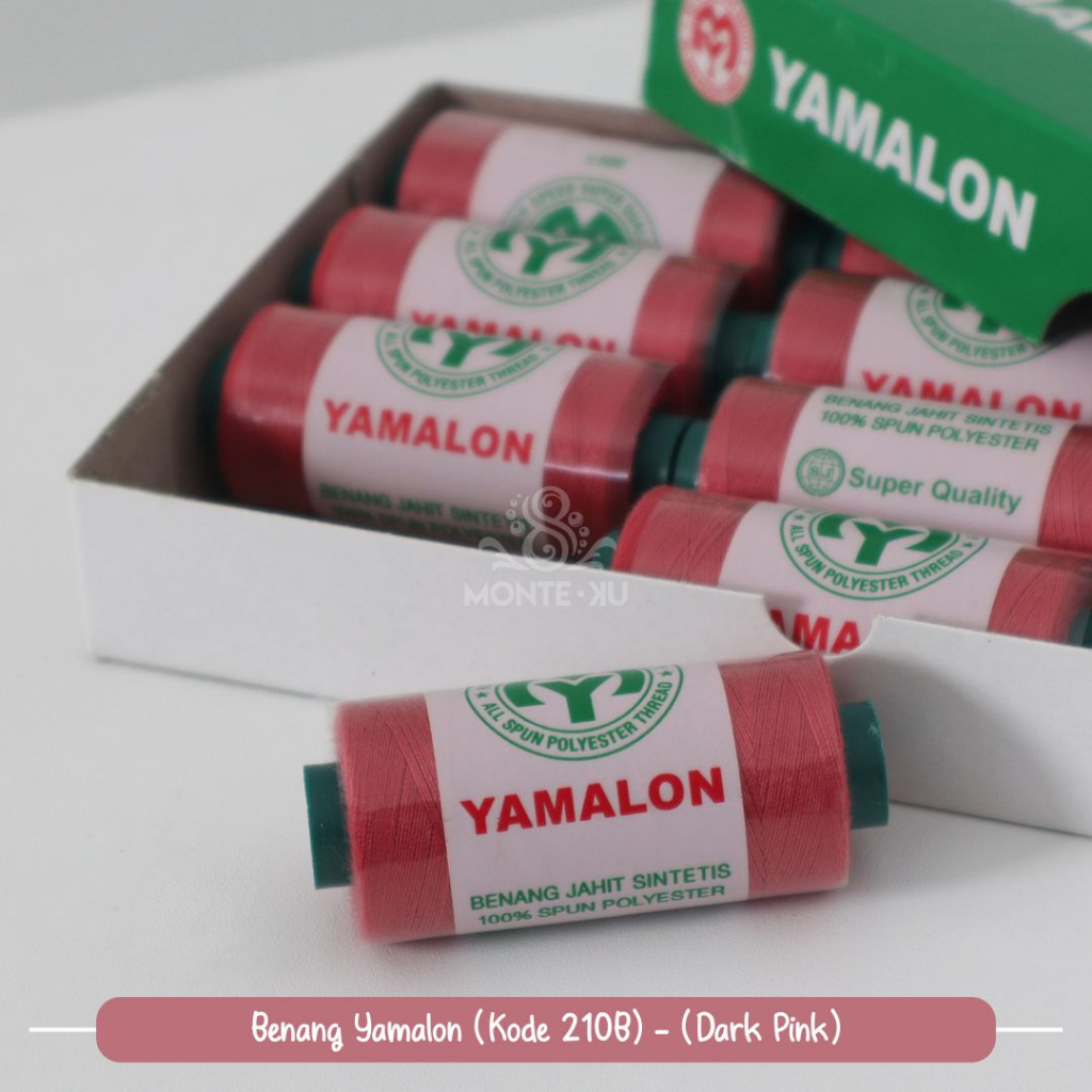 Jual PART 1 Benang Jahit Yamalon 500 Yard Murah bisa Instan COD ...