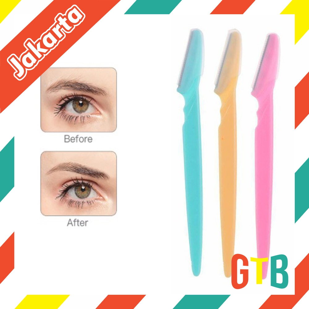 Jual ️GTB ️ Pisau Cukur Alis / Cukuran Alis Cambang Serbaguna Eyebrow ...