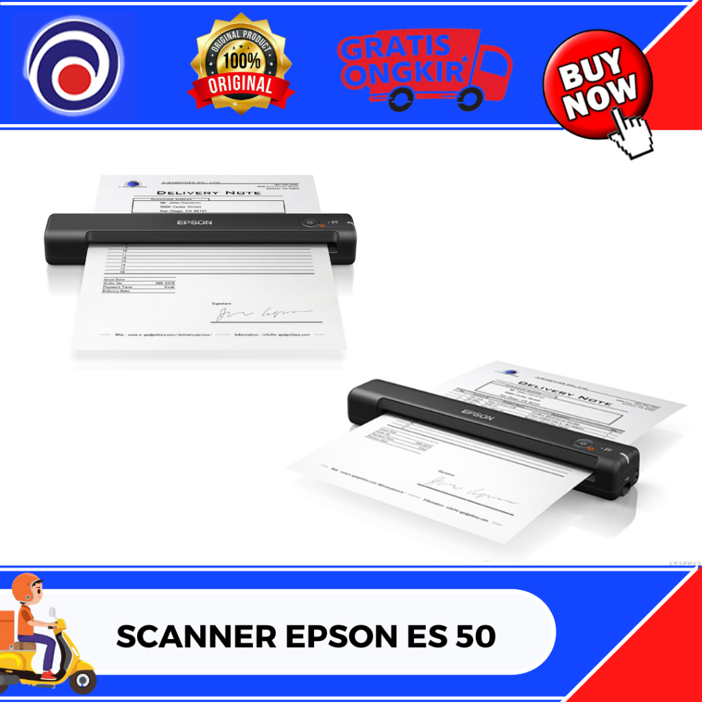 Jual SCANNER EPSON ES 50 / SCANNER PORTABLE | Shopee Indonesia