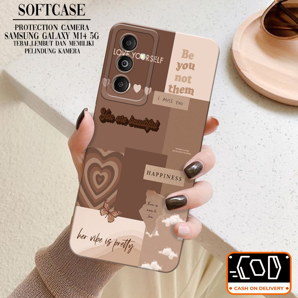 Jual Softcase SAMSUNG GALAXY M14 5G 2023 Soft Protection Camera Case ...