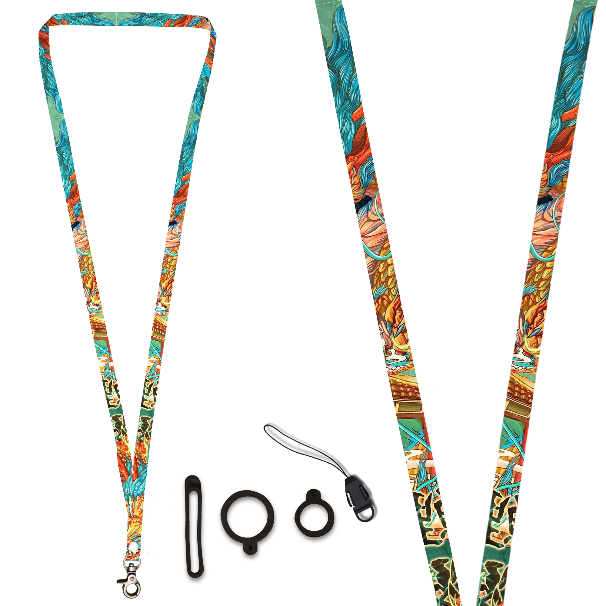 Jual Lanyard id card holder / lanyard aesthetic / lanyard cewek / tali ...