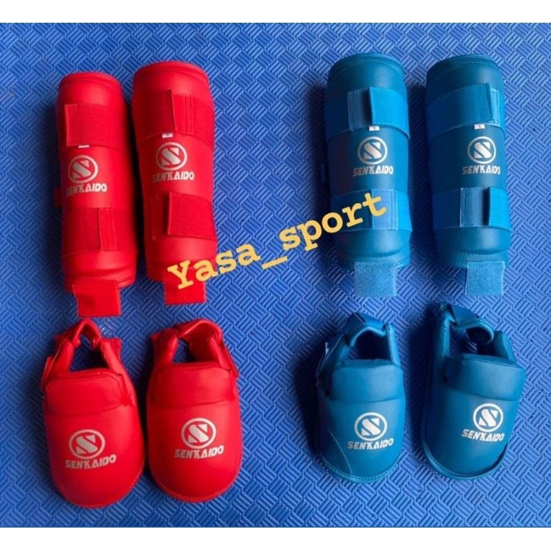 Jual Foot protector karate senkaido original // foot protector dekker ...