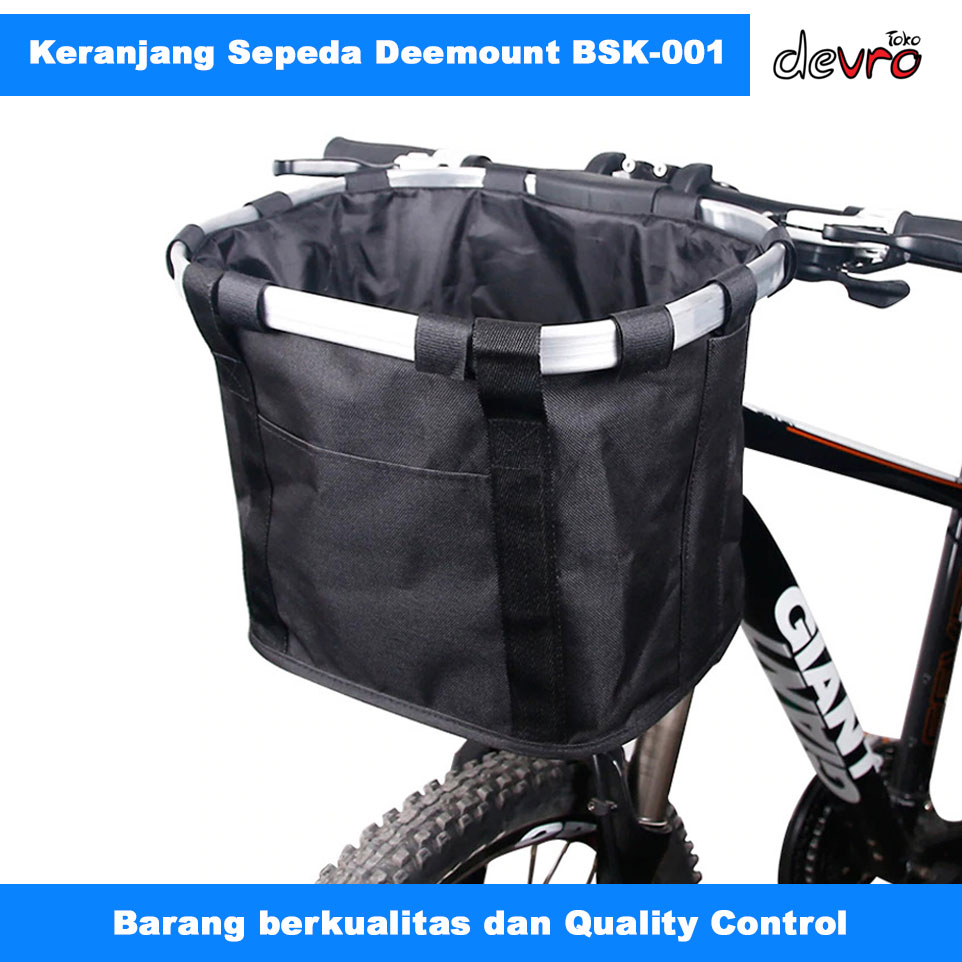 Jual Keranjang Sepeda Strorage Basket Carrying Pouch - Tas Sepeda - Deemount BSK-001 | Shopee ...