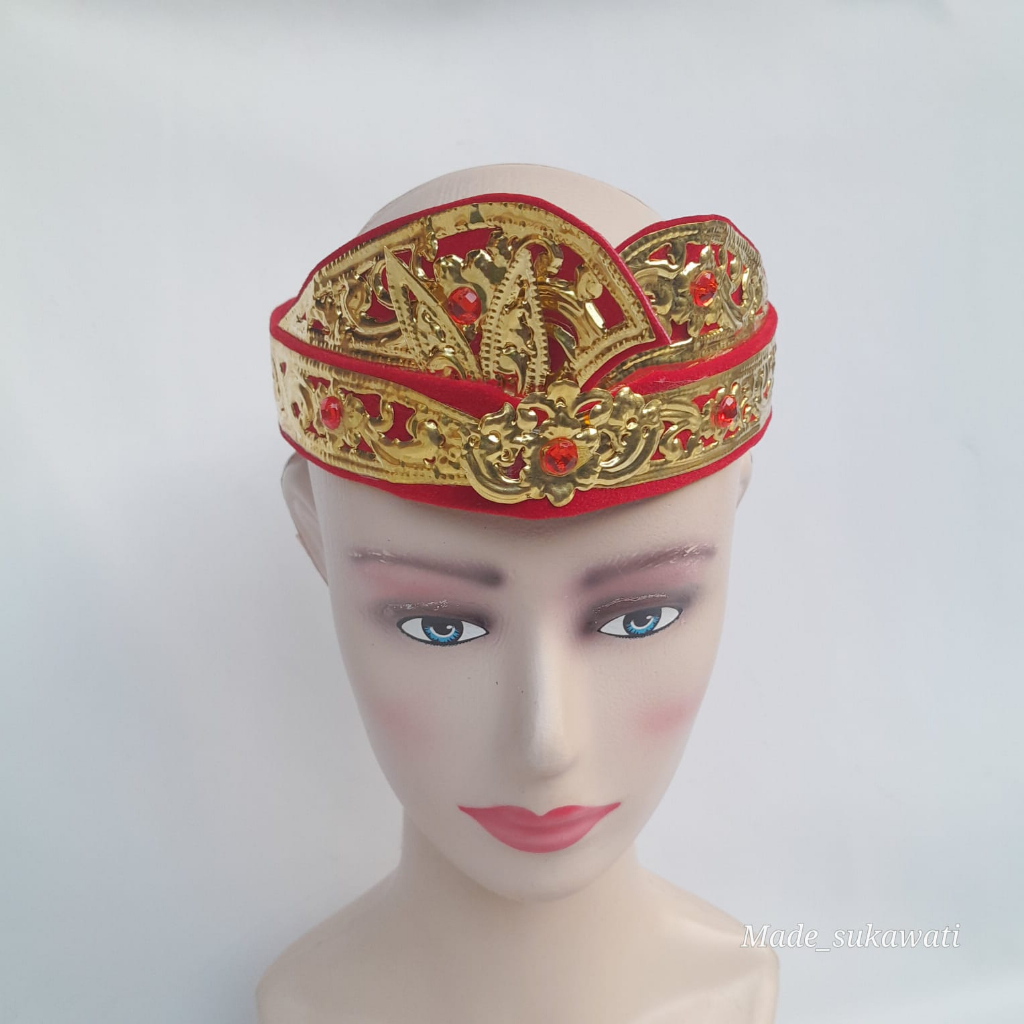 Jual Udeng gelungan hiasan kepala raja bali untuk anak | Shopee Indonesia