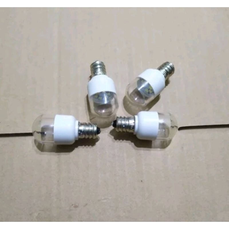 Jual LAMPU LED KULKAS ORIGINAL FITTING E12 | Shopee Indonesia