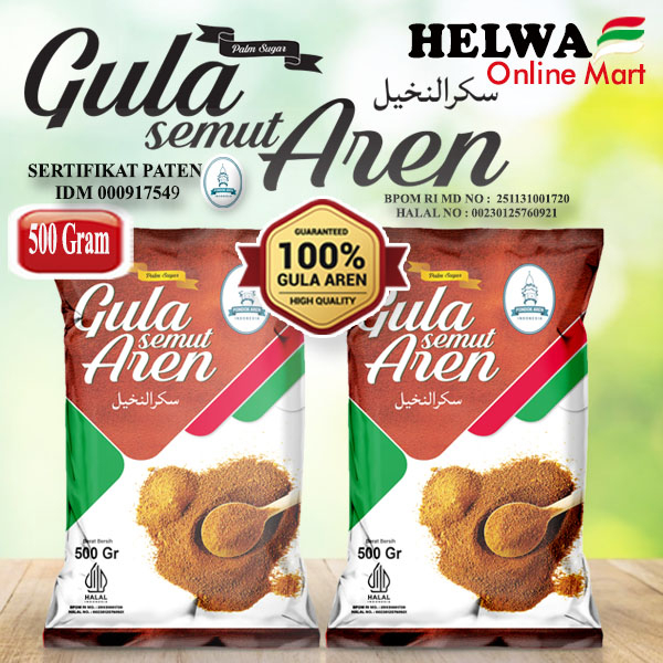 Jual Gula Aren Bubuk Asli Murni 100% Organik Grade A 500 gram Gula Aren ...