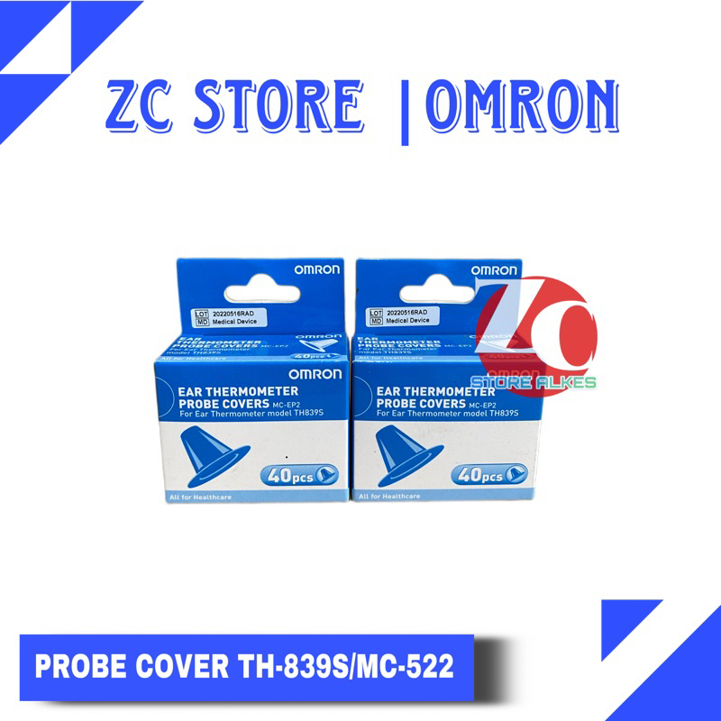 Jual OMRON Probe Covers Ear Thermometer TH-839S (40pcs) | Shopee Indonesia