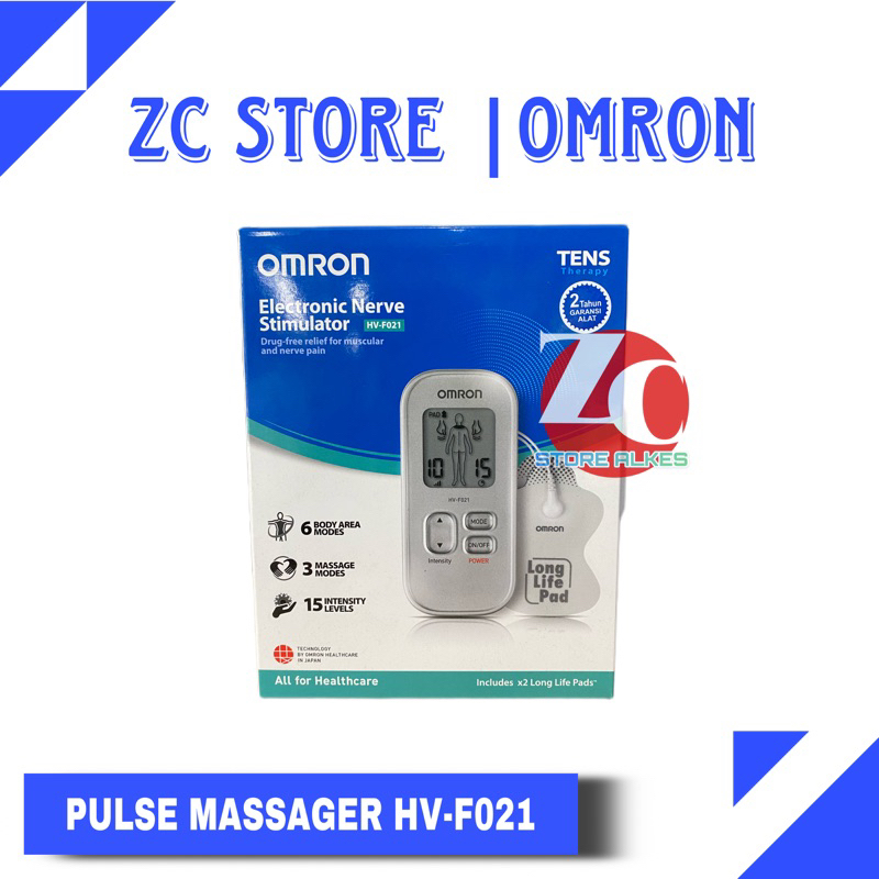 Jual pulse massager Tens Omron HV-F128/Alat Terapi/Alat Pemijit Stimulator | Shopee Indonesia