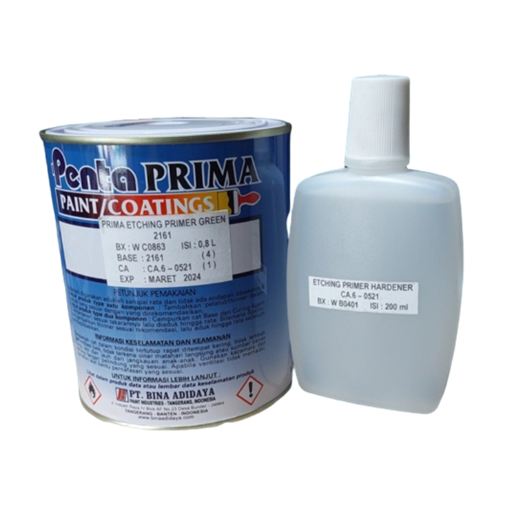 Jual Prima Etching Primer Green (Hijau) 2161 Penta Prima , 1 liter ...
