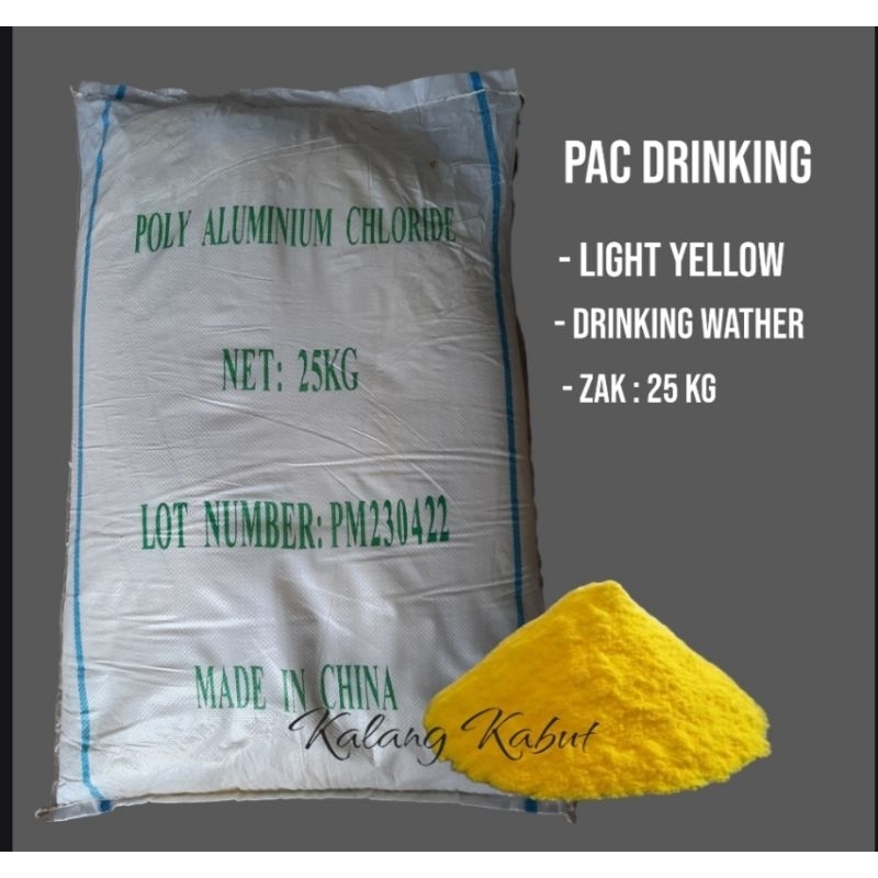 Jual Pac drinking - Poly aluminium chloride - penjernih air - PAC - 25 ...