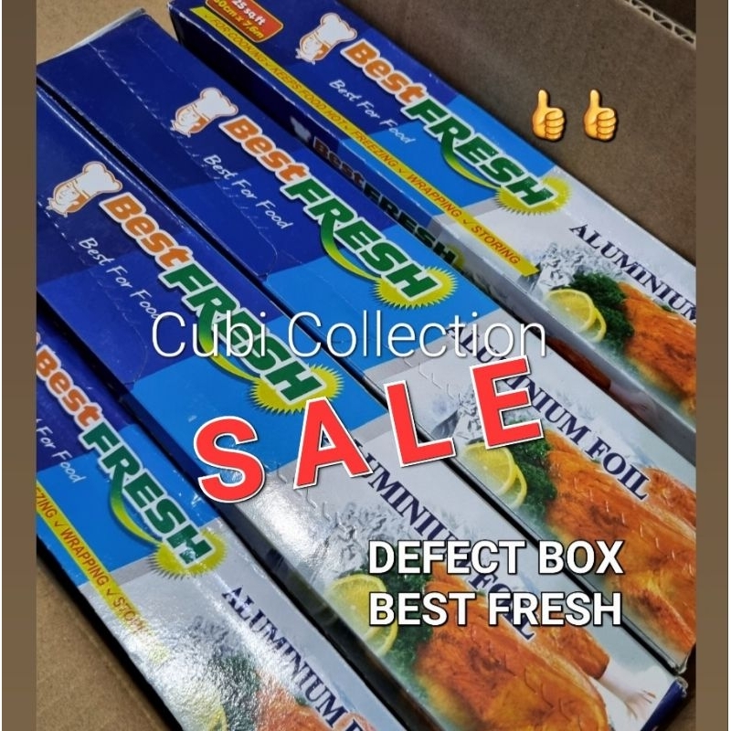Jual ALUMINIUM FOIL ROLL KLINPAK KLIN PAK / BEST FRESH 30CM REFILL ...