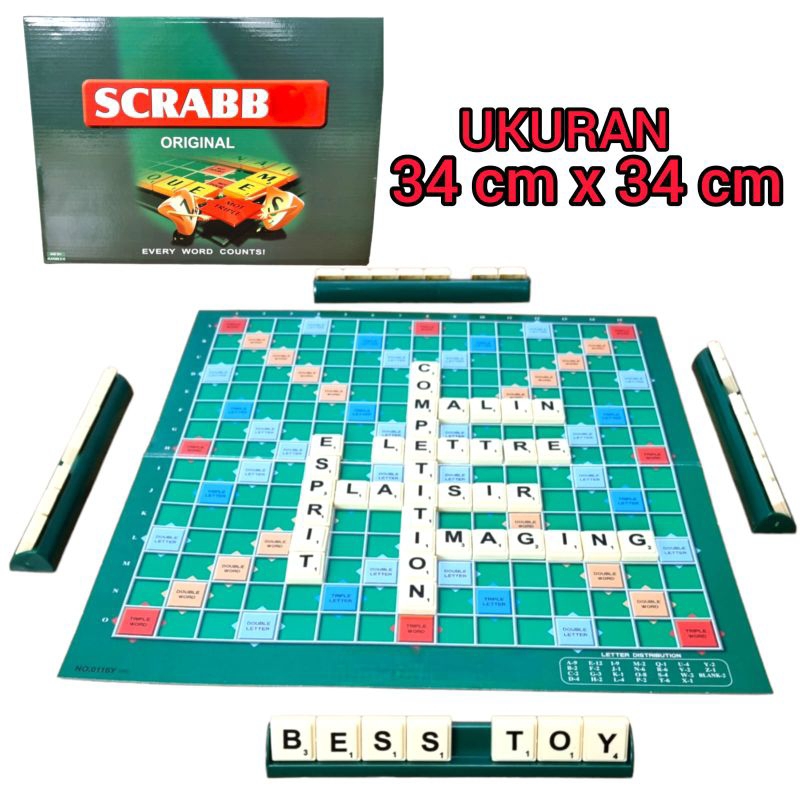 Jual Mainan Edukasi Susun Kata / Board Game Susun Kata 0116Y-1 | Shopee ...