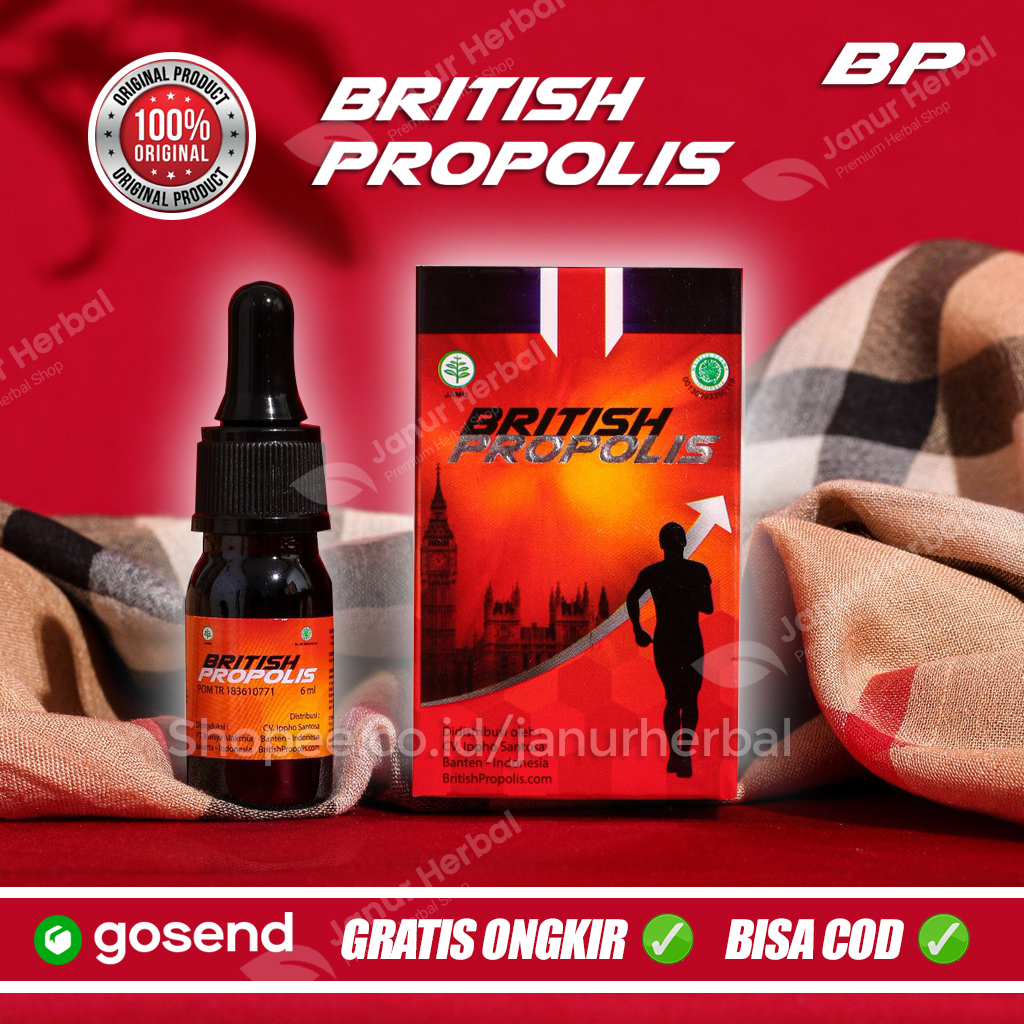 Jual BRITISH PROPOLIS ASLI 100% ORIGINAL DISTRIBUTOR RESMI | Shopee ...