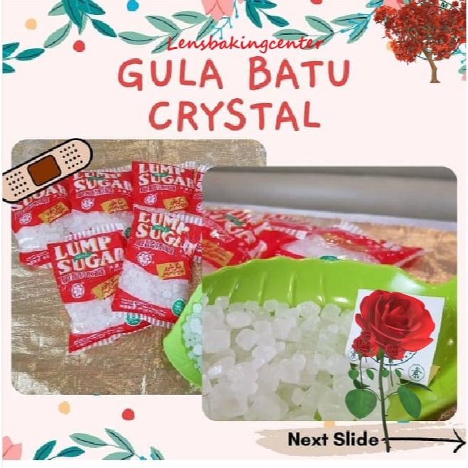 Jual Gula Batu 400gr | Lump Sugar 400 gr | Gula Batu Kristal Crystal ...