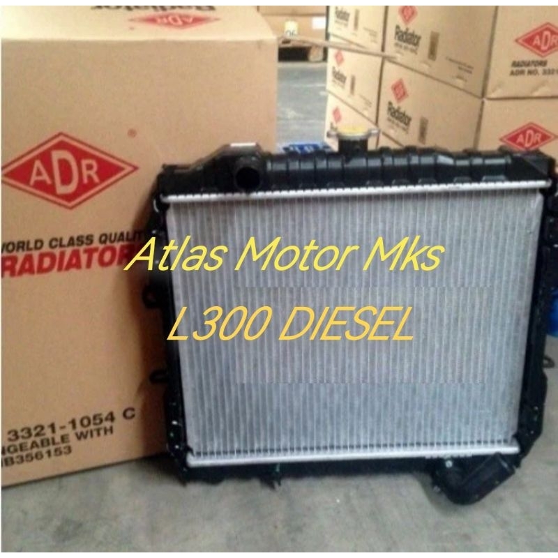 Jual [1SET] RADIATOR ASSY MITSUBISHI L300 DIESEL - ADR 1054C | Shopee ...