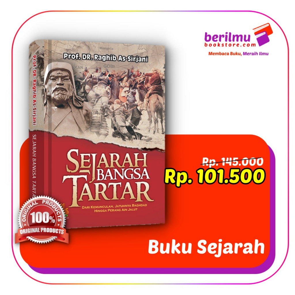Jual Sejarah Bangsa Tartar | Buku Sejarah Peradaban Bangsa Tartar ...