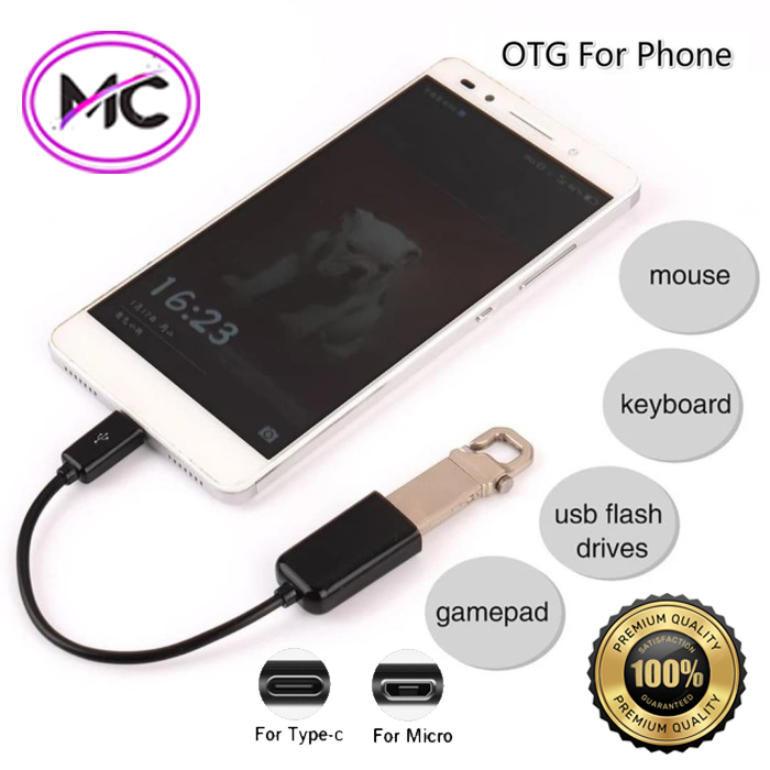 Jual Kabel Data OTG Type C Micro USB Connector Port to Cable Konektor ...
