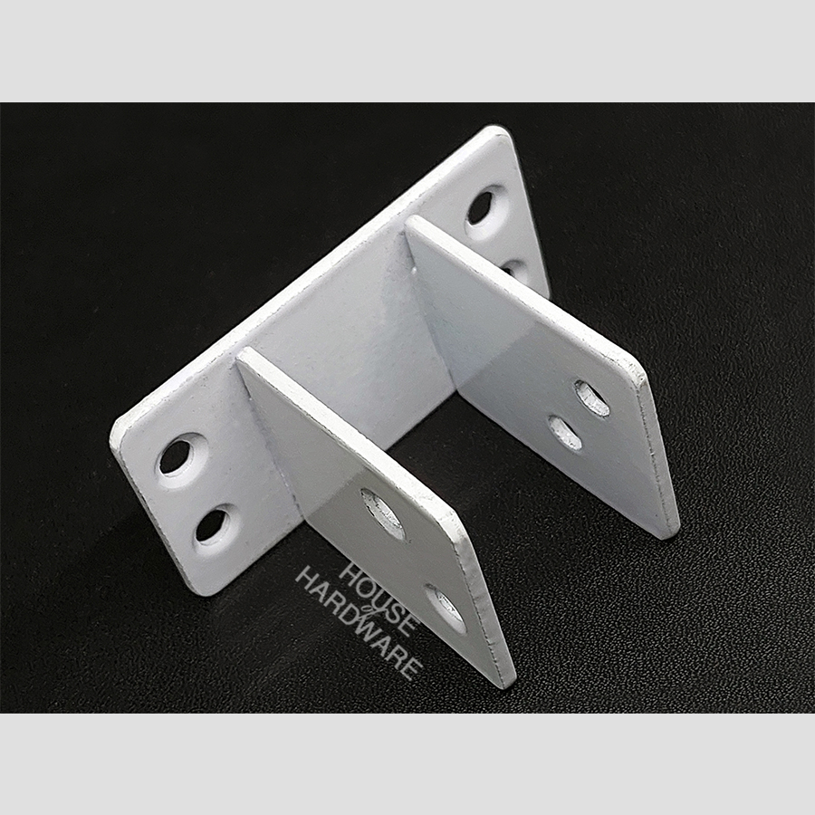 Jual PLAT T BRACKET DINDING UPVC WARNA PUTIH | Shopee Indonesia