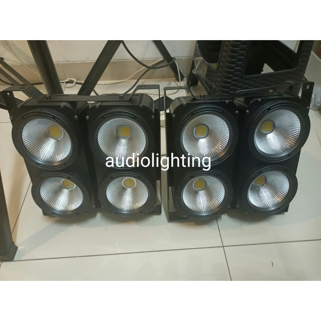 Jual Lampu Minibrute 4 cell 100x4 watt high power warm white | Shopee ...