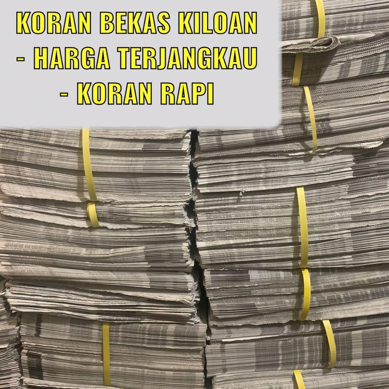 Jual KORAN BEKAS KILOAN MURAH SIAP PAKAI | Shopee Indonesia