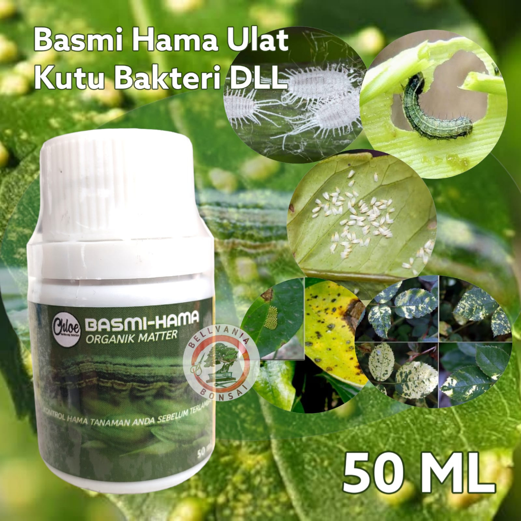 Jual Basmi Hama Organik Matter Fungisida Bakterisida Fungisida 50 ML ...