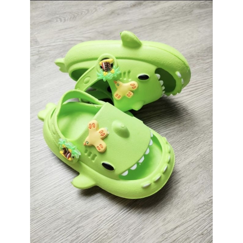 Jual SANDAL ANAK BABY NEWBORN DULUX 502E-1 BABY SHARK IKAN HIU GIGI ...
