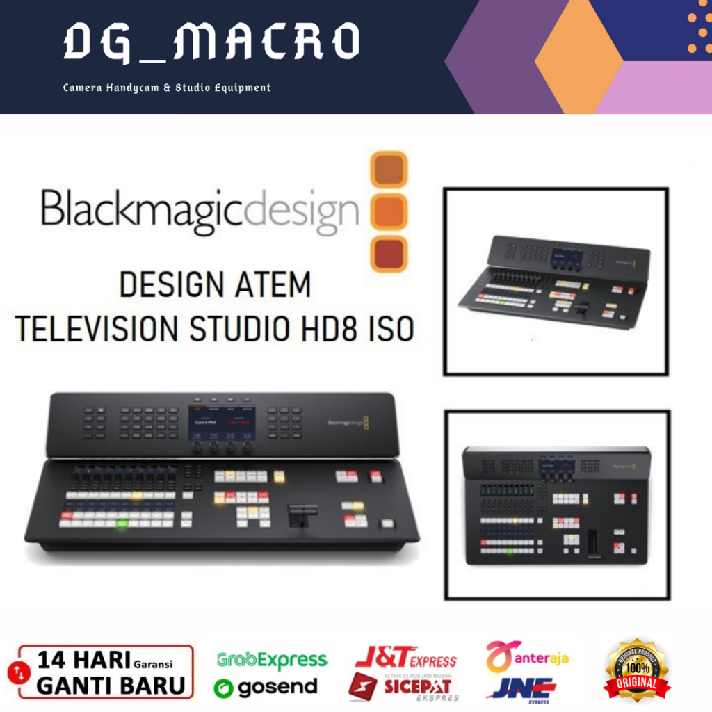 Jual Blackmagic Design ATEM Television Studio HD8 ISO | Shopee Indonesia
