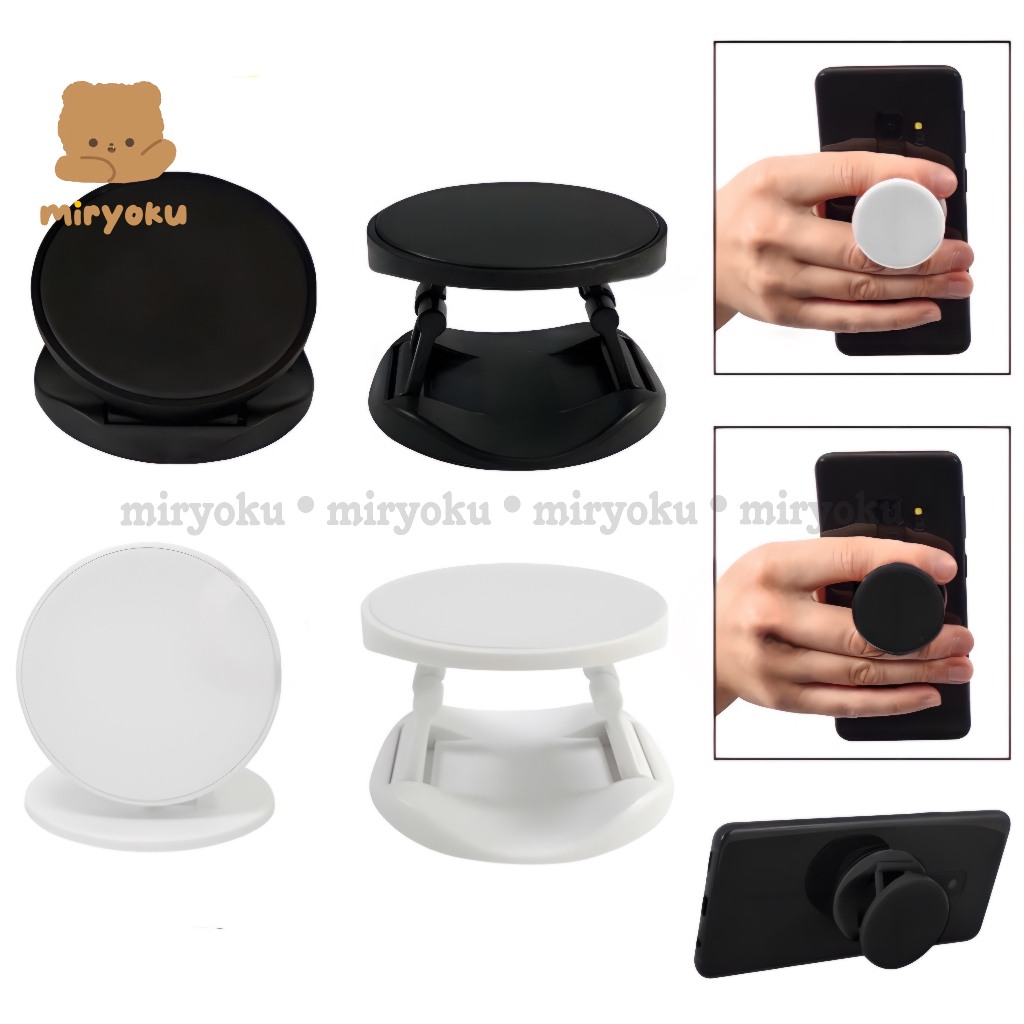 Jual Griptok Ring Holder Socket Phone Holder Polos Grip Tok Stand Hp ...