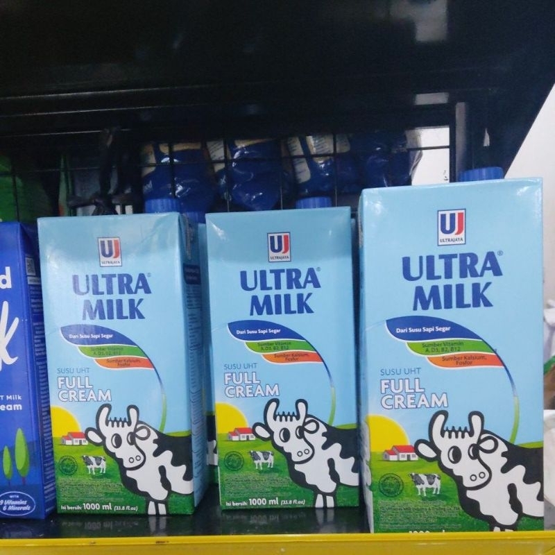 Jual Susu ultra milk UHT 1 liter / 1000 ml | Shopee Indonesia