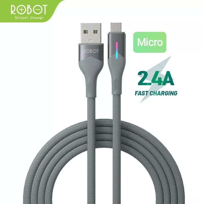 Jual A_ ROBOT RFM100 KABEL DATA MICRO USB BRAIDED KABEL FAST CHARGING ... Jual A_ ROBOT RFM100 KABEL DATA MICRO USB BRAIDED KABEL FAST CHARGING ...