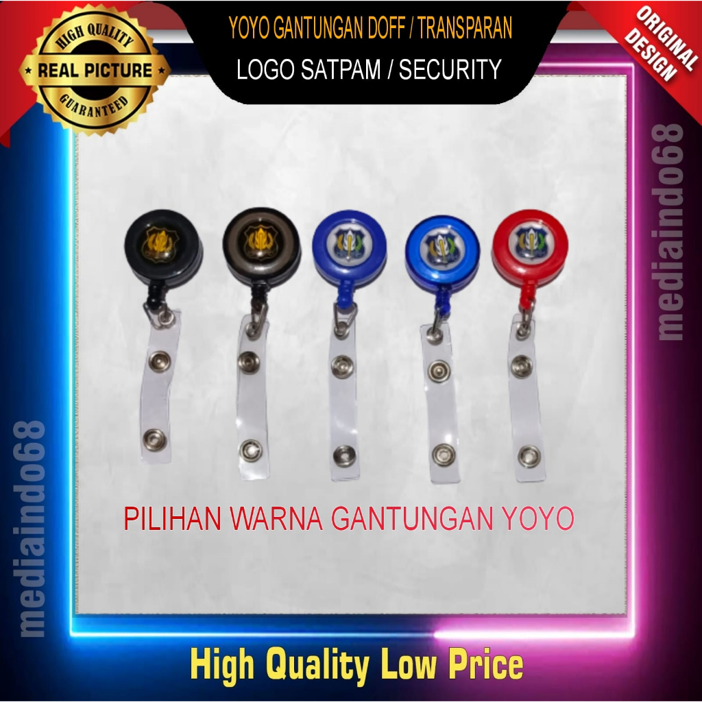 Jual YOYO ID CARD - YOYO LOGO ID - LOGO SATPAM / SECURITY | Shopee ...