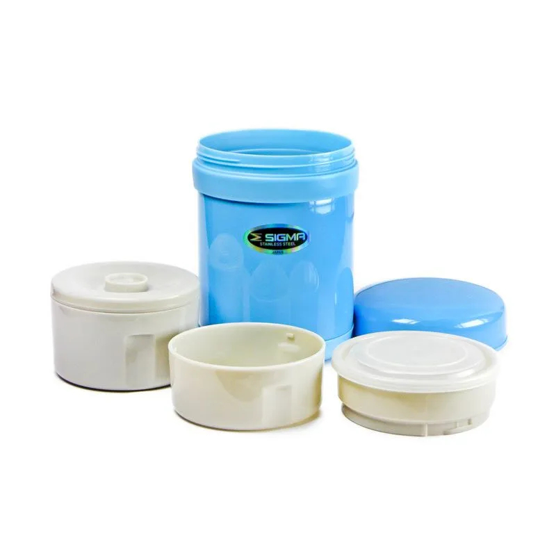 Jual Sigma Lunch Box Stainless / Termos Tempat Makan Stainless | Shopee ...