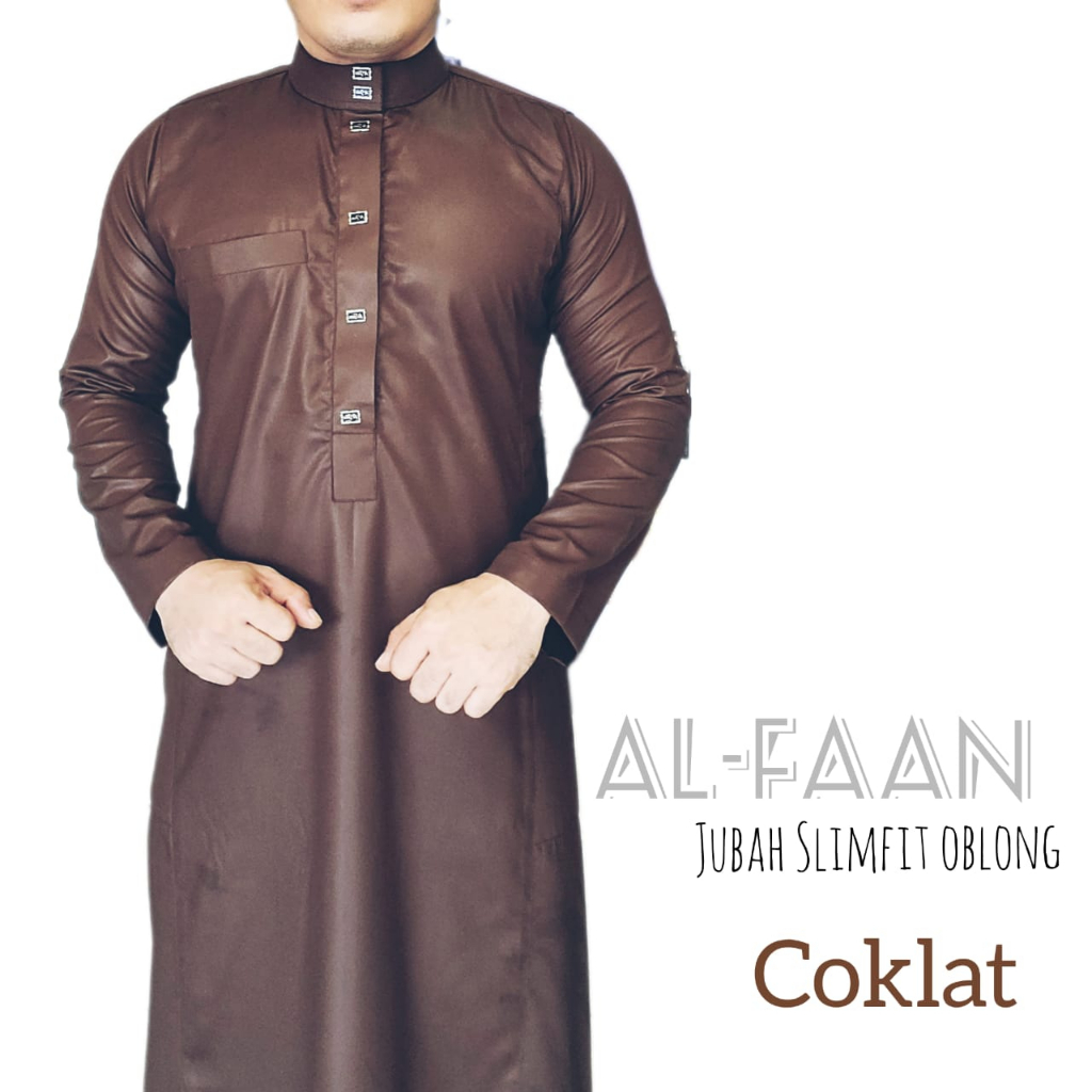Jual Jubah Gamis Pria Jubah Slimfit jubba alfaan gamis jubah pria ...