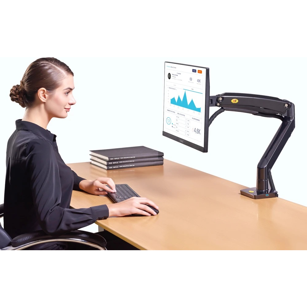 Jual NORTH BAYOU Universal Monitor Arm Bracket 2-9KG 17-30 Inch - NB ...