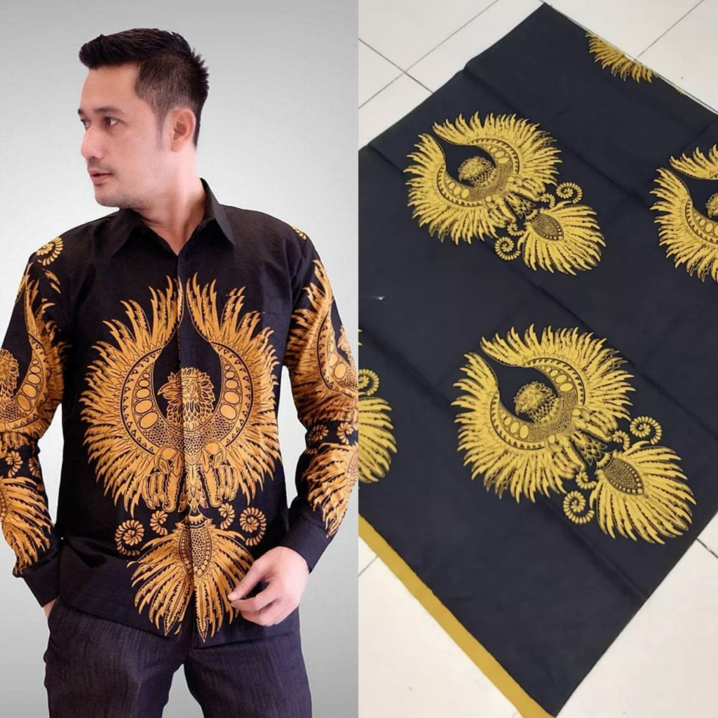 Jual Kain Batik SOLO motif Garuda Wisnu Kencana | Shopee Indonesia