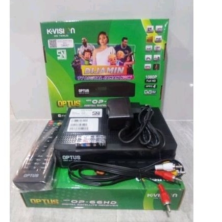 Jual Receiver optus hd 66 (By K.vision) | Shopee Indonesia