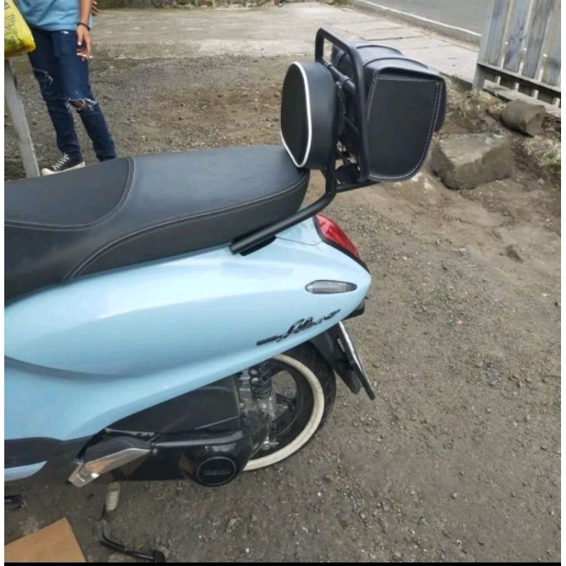 Jual Behel rak bagasi back rack motor yamaha grand filano. Backrack new ...