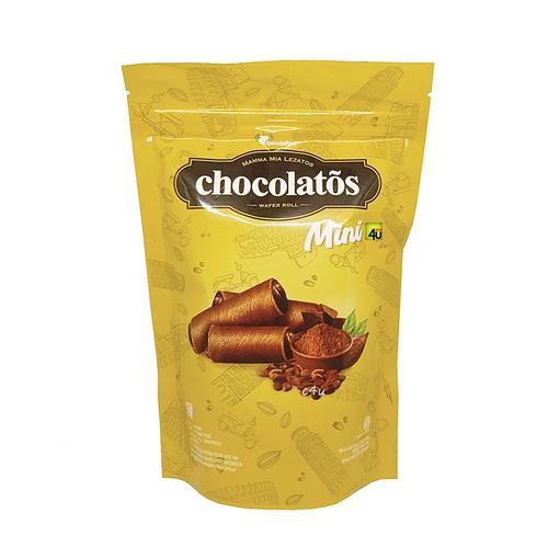 Jual CHOCO ROLL | CHOCOLATOS WAFER ROLL MINI 70G | Shopee Indonesia