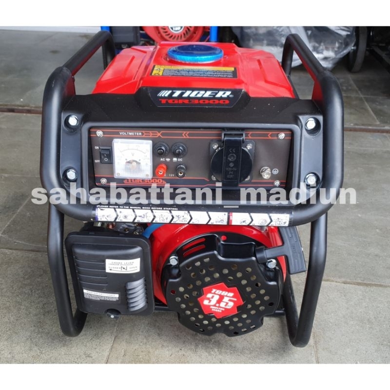 Jual Genset Tiger TGR3000 - 1200 Watt | Shopee Indonesia