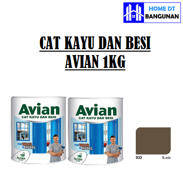 Jual Cat Kayu Besi Avian 1kg (303** suede) | Shopee Indonesia
