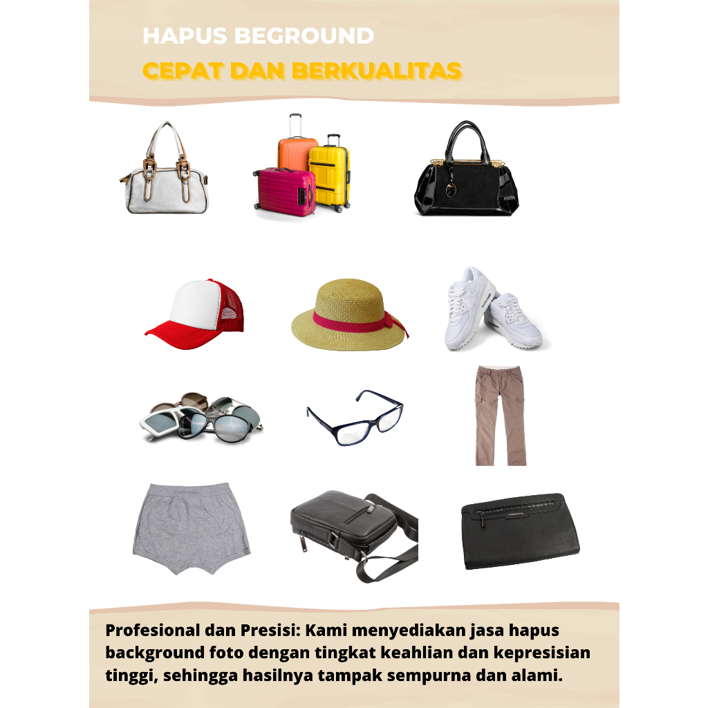 Jual Remove Background/Hapus Latar Belakang Foto Produk dan Foto Model ...