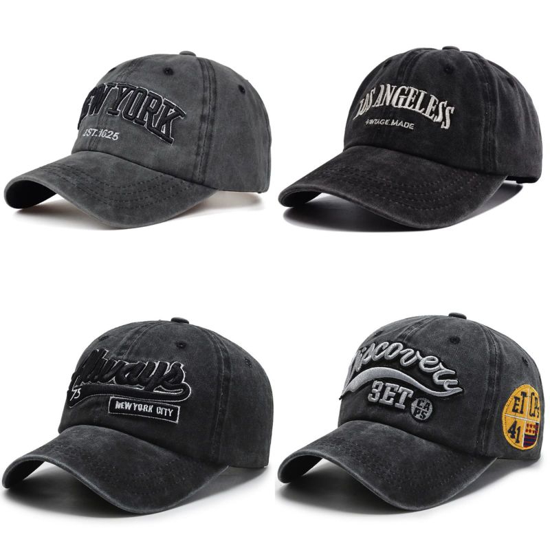 Jual Topi Baseball Serba Warna Hitam Part 1/ Topi Pria dan Wanita ...