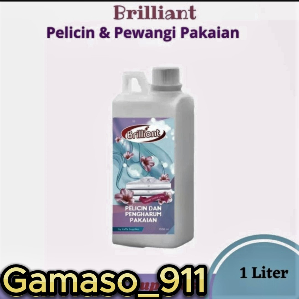 Jual Brilliant Pelicin dan Pengharum Setrika Brilli Parfum Laundry 1 Liter Parfum Loundry ...