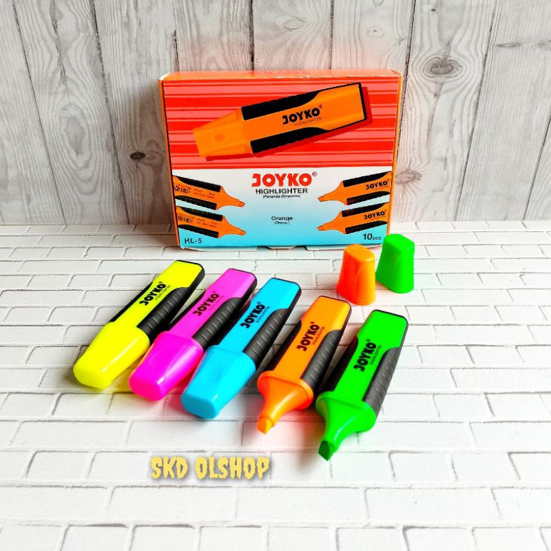 Jual Joyko Highlighter Stabilo / Penanda Joyko Warna HL-5 (Per Pcs ...