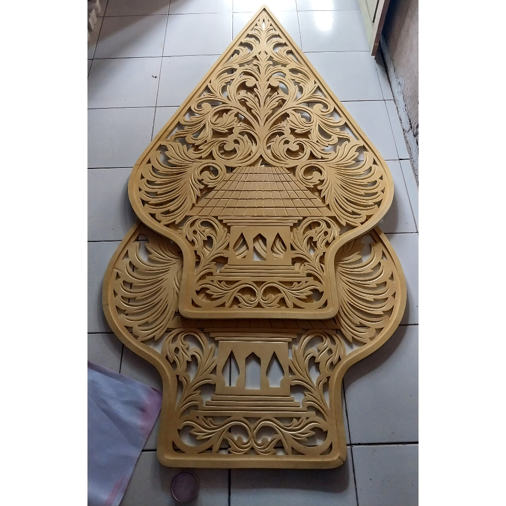 Jual kelir wayang sepon karet/gunungan ukir spon eva semua ukuran ...