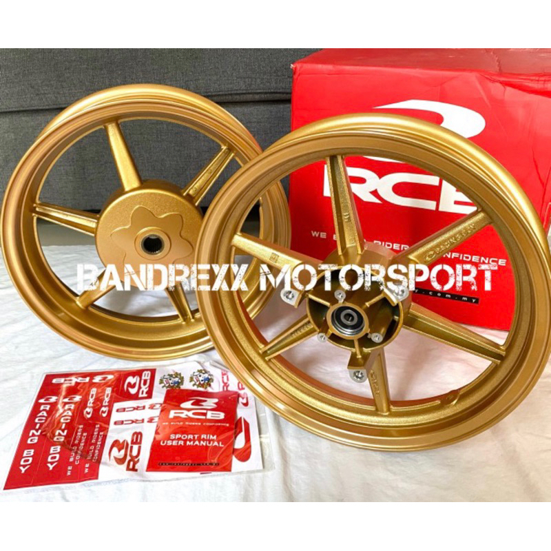 Jual Velg RCB SP-811 Gold Series Original For Aerox 155-Aerox Connected ...