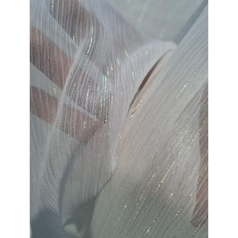 Jual Kain Chiffon Lurex | Bahan Sifon Crinkle Serat Kilap | Shopee ... Jual Kain Chiffon Lurex | Bahan Sifon Crinkle Serat Kilap | Shopee ...