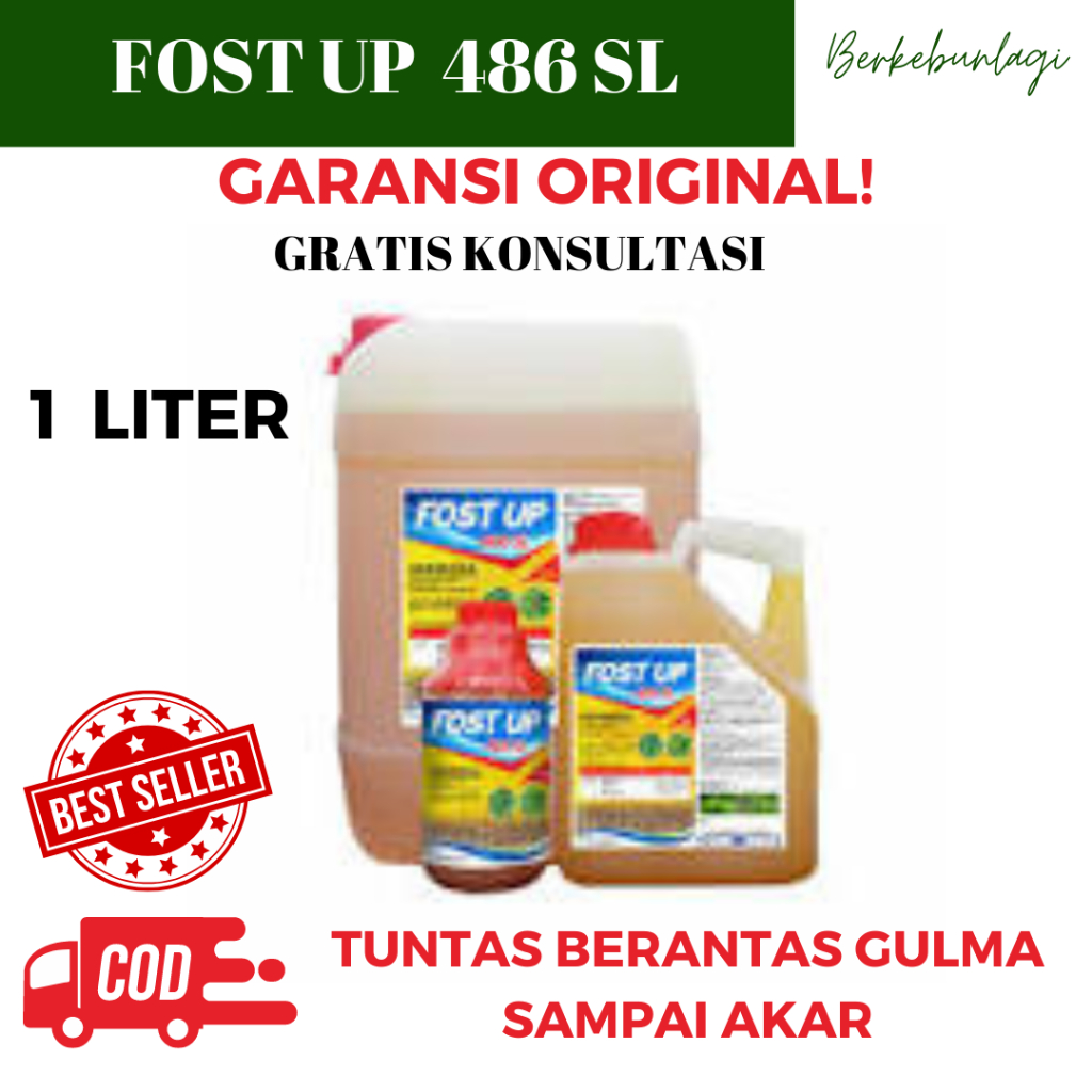 Jual pembasmi rumput liar herbisida obat racun rumput kering FOST UP ...